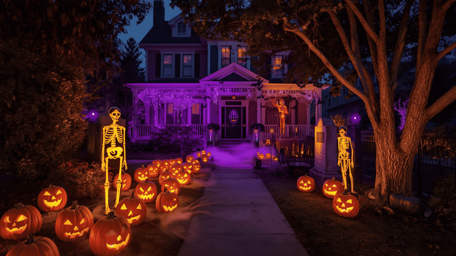 Halloween Outdoor Decor: Best Themes & Stores - A House in the Hills