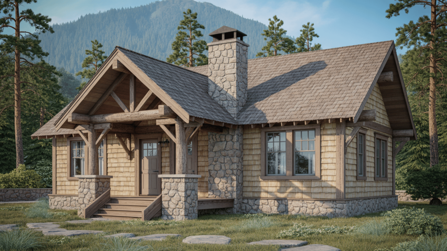 Craftsman Bungalow House: History Design and Layout - A House in the Hills