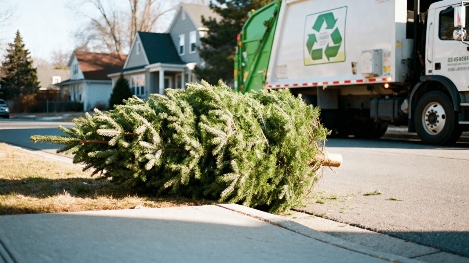 Christmas Tree Recycling Pickup and Drop-Off Near You - A House in the ...