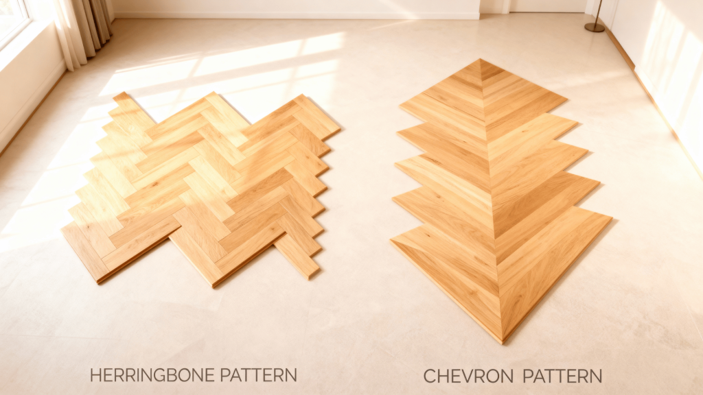 Herringbone vs Chevron: Which Pattern Fits Your Style Best - A House in ...