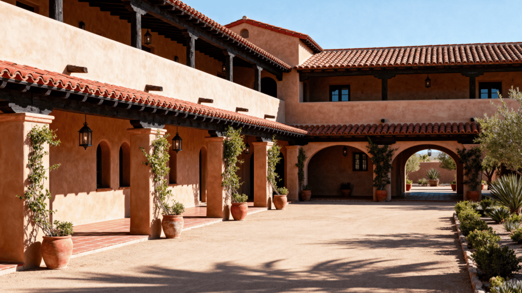21 Spanish Style House Designs to Inspire You - A House in the Hills