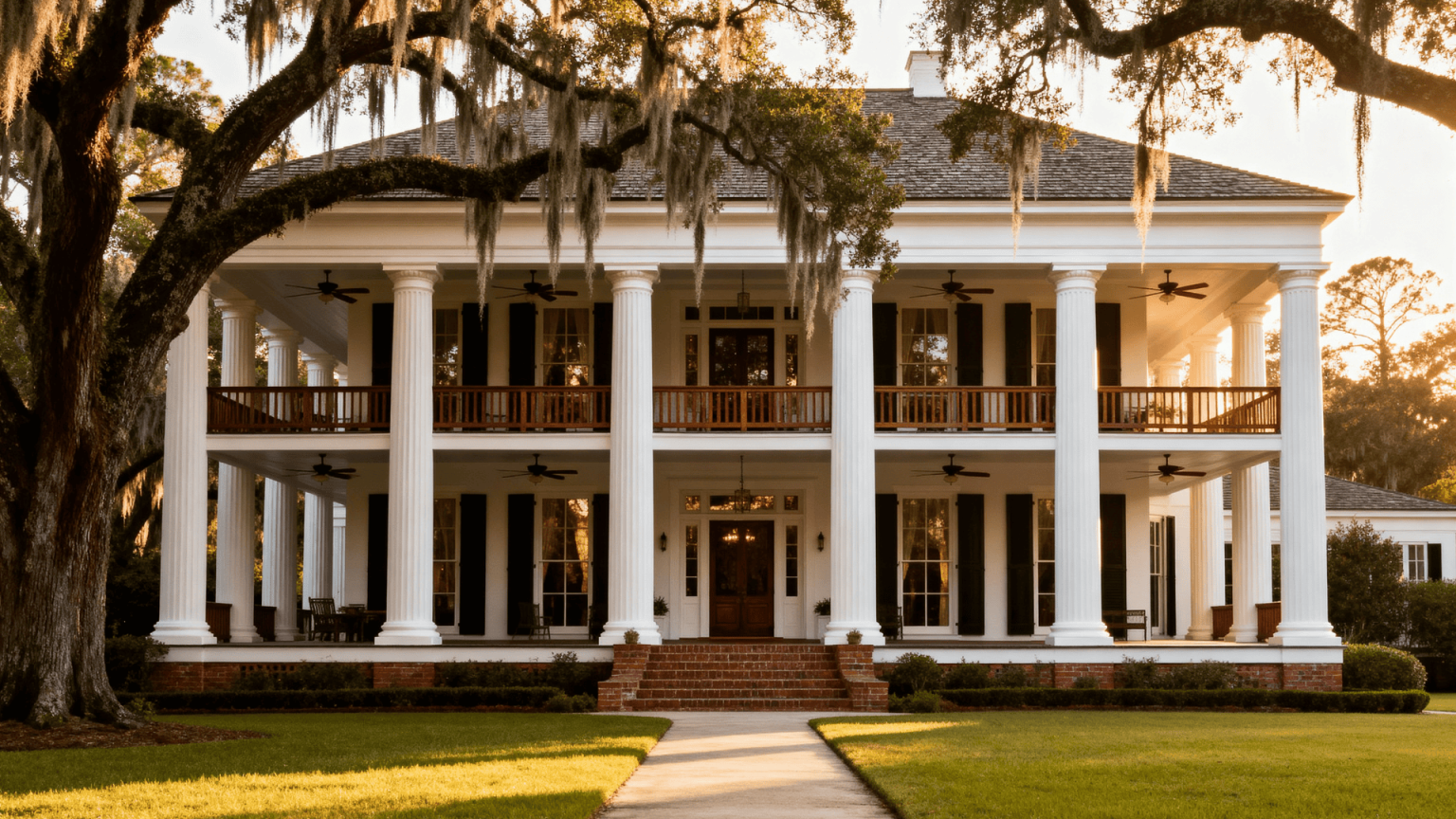Plantation Style Homes: Complete Southern Design Guide - A House in the ...