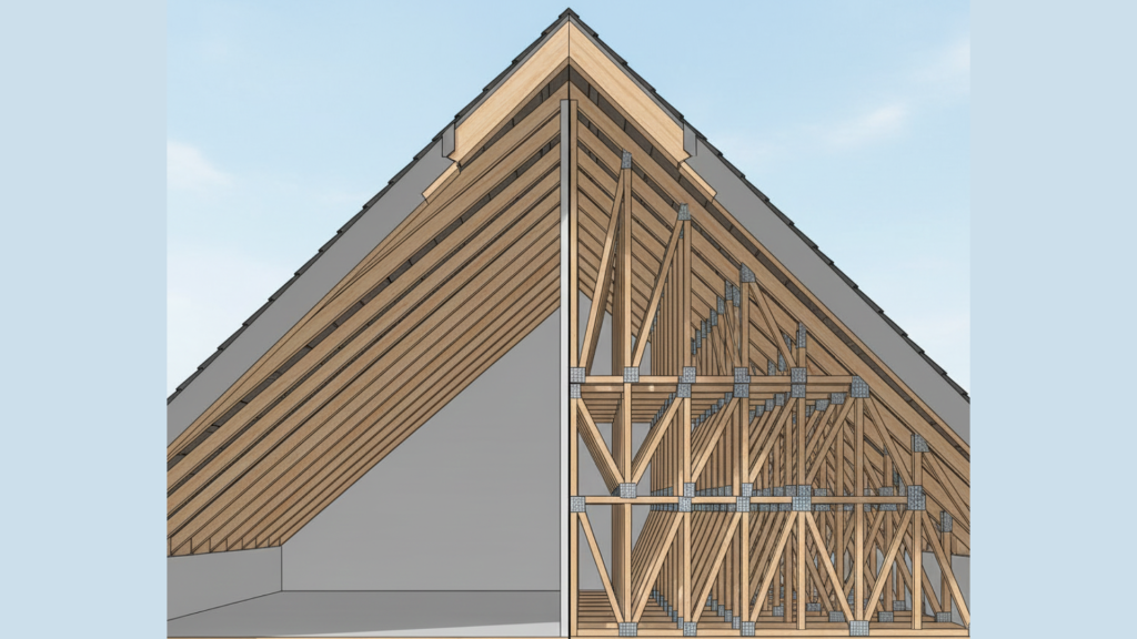 Rafters or Trusses? Understanding the Roof Structure - A House in the Hills
