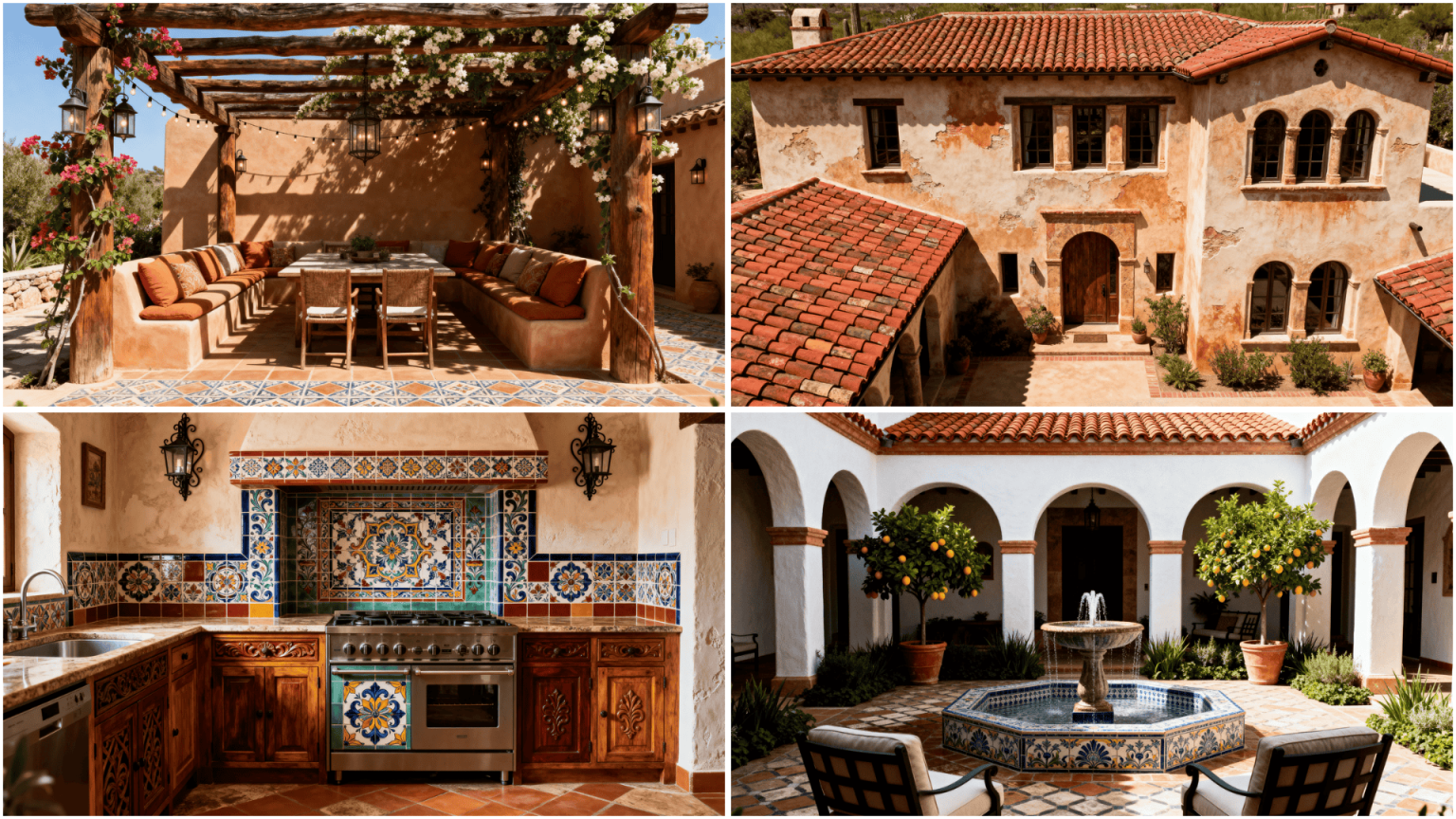 21 Spanish Style House Designs to Inspire You - A House in the Hills