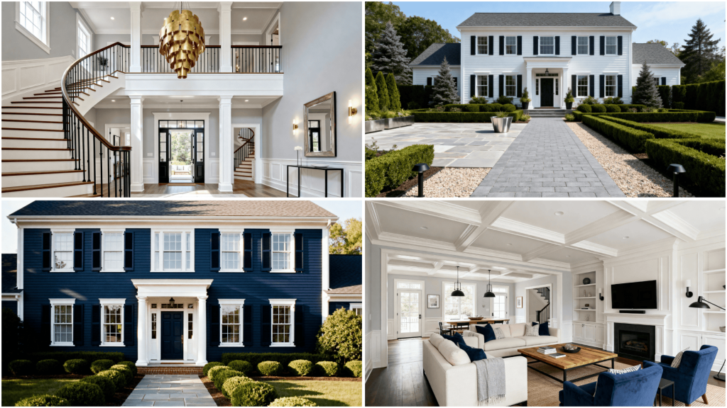 15 Modern Colonial House Ideas for Timeless Style - A House in the Hills
