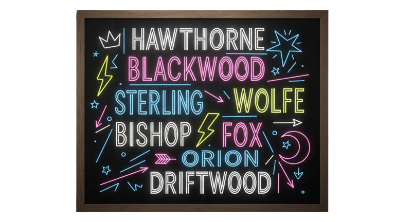 300+ Last Name Ideas You’ll Actually Like - A House in the Hills