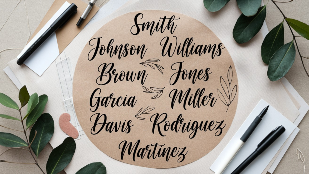 300+ Last Name Ideas You’ll Actually Like - A House in the Hills