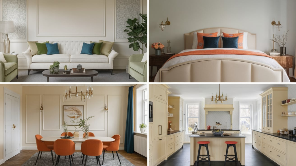 What Colors Go with Cream: 30 Easy Matching Ideas - A House in the Hills