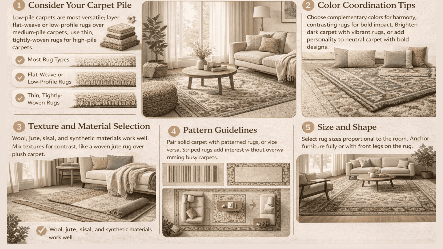 Can You Put a Rug on Carpet? - A House in the Hills