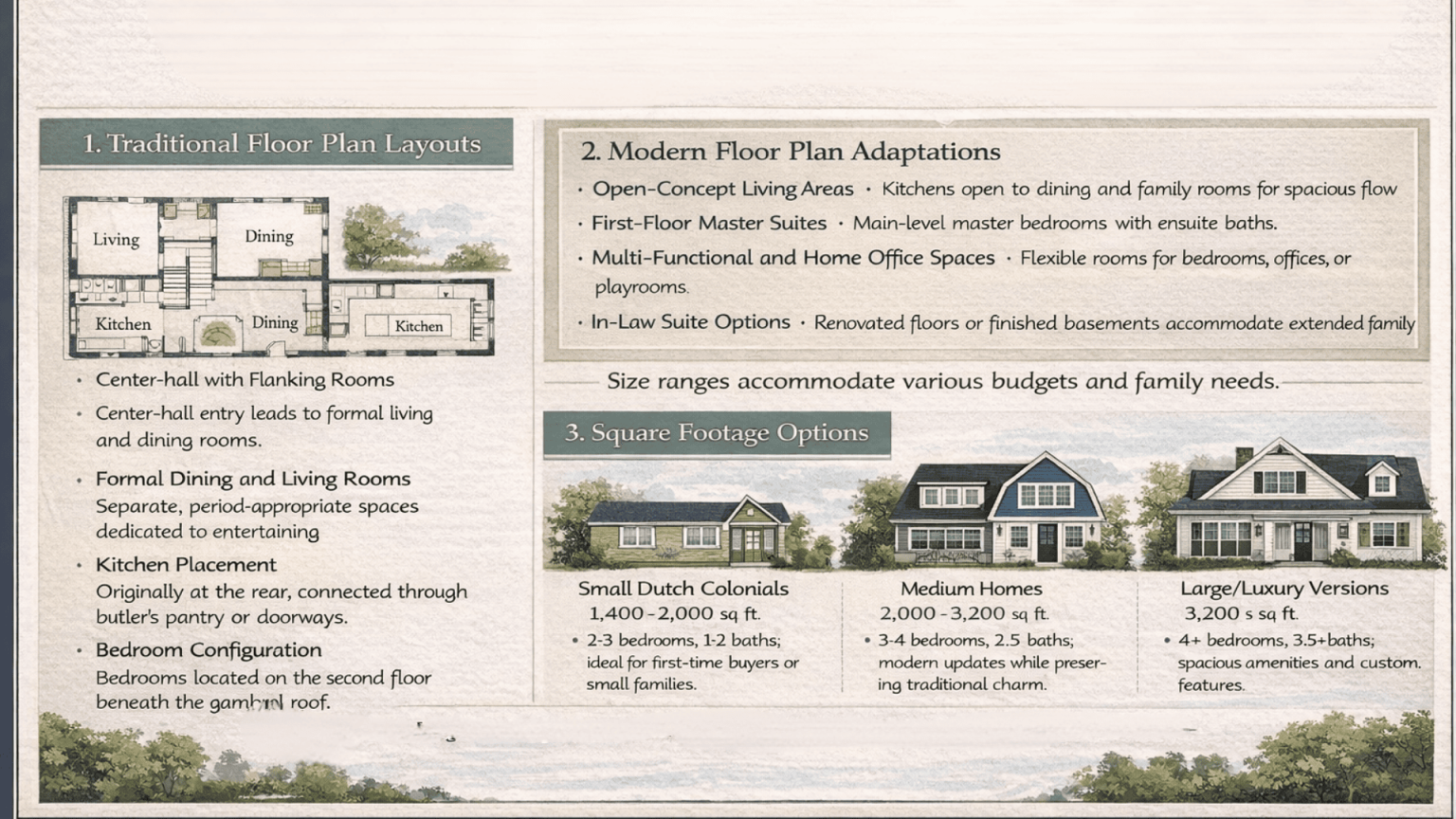 Your Dutch Colonial House Guide: Design and Plans - A House in the Hills