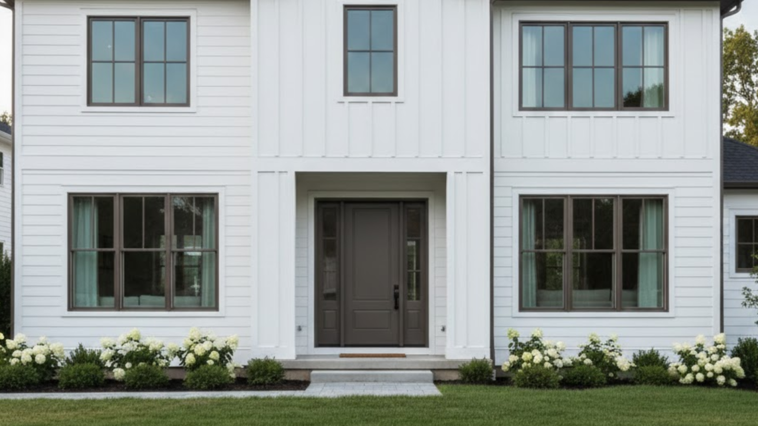 Urbane Bronze Exterior: Best Coordinating Colors - A House in the Hills