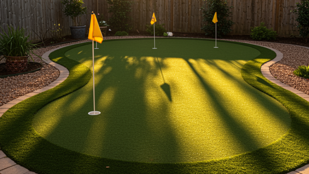 DIY Putting Green: Build Your Own Backyard Space - A House in the Hills