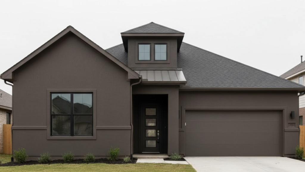 Urbane Bronze Exterior: Best Coordinating Colors - A House in the Hills