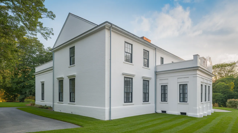 White House Black Trim: 25 Exterior Ideas That Work - A House in the Hills