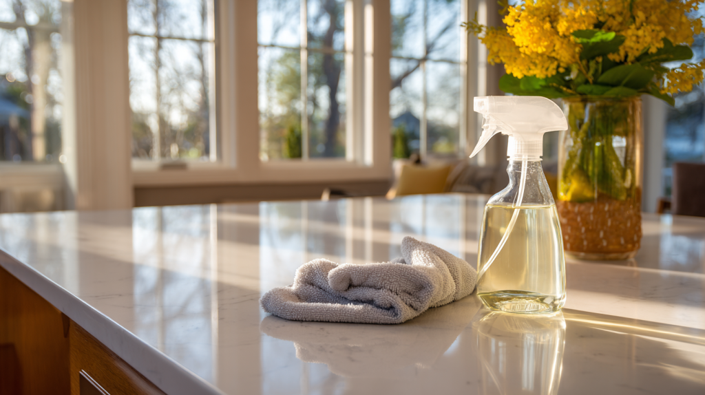 How to Clean Quartz Countertops Properly